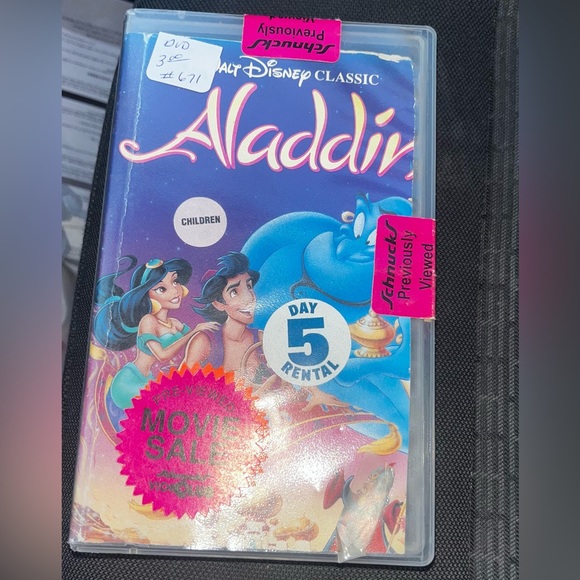 Disney | Other | 993 Disney Aladdin Vhs | Poshmark